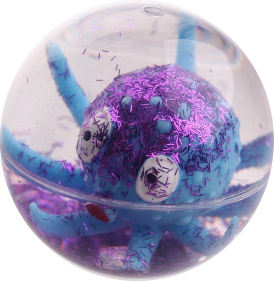 Moses Stuiterbal Octopus Met Licht 6 Cm Blauw | bol.com