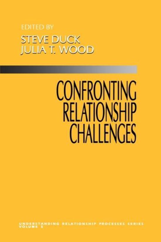 Confronting Relationship Challenges | 9780803956490 | Steve Duck ...