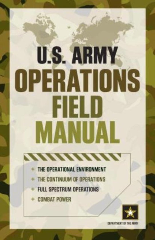 U.S. Army Operations Field Manual | 9780762781973 | Department Of The ...