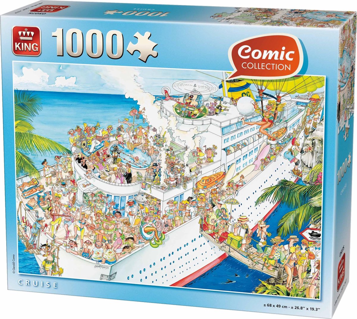 Comic Cruise - Puzzel - 1000 Stukjes | bol