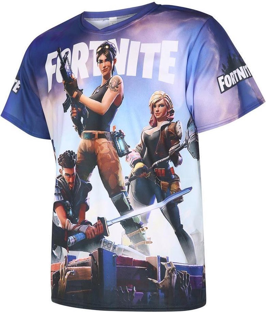 bol.com | Fortnite Shirt Kids / Senior - Fortnite kleding -140