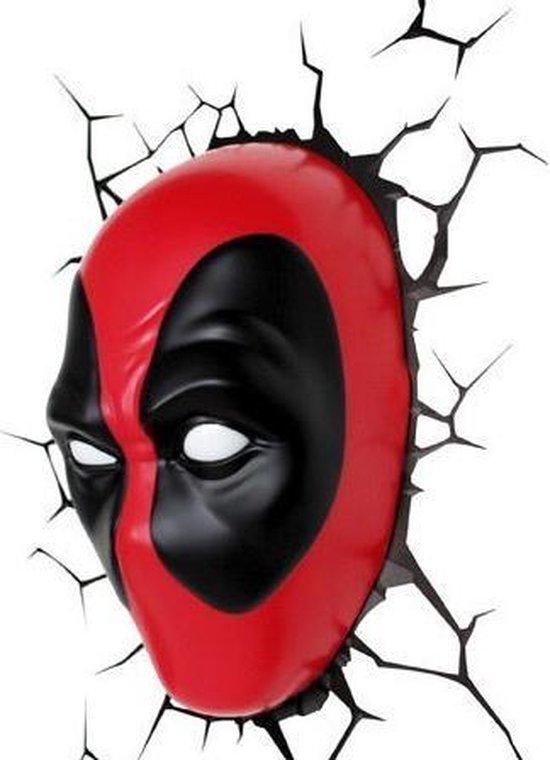Marvel: Deadpool 3D Wall Light | bol.com