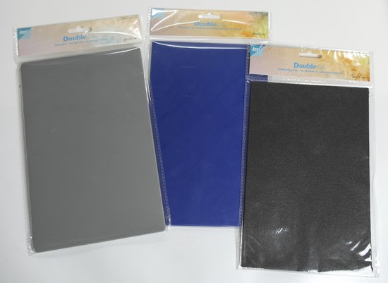 Joycrafts voordeel platen set Double Do XL incl. blauwe plaat, grijze ...