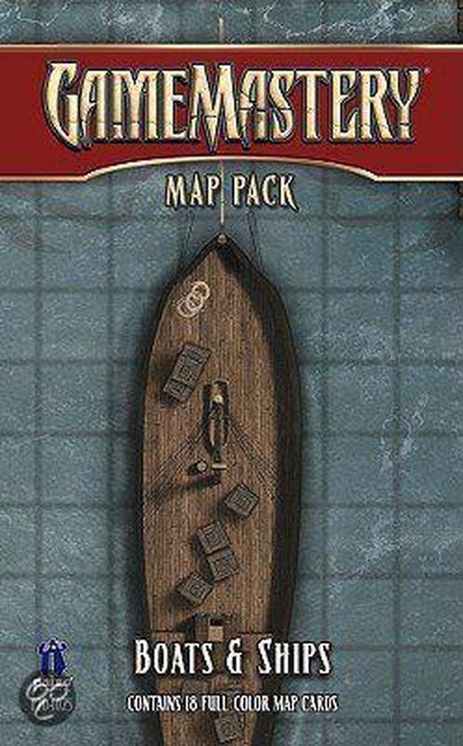 Gamemastery Map Pack Boats & Ships | bol.com