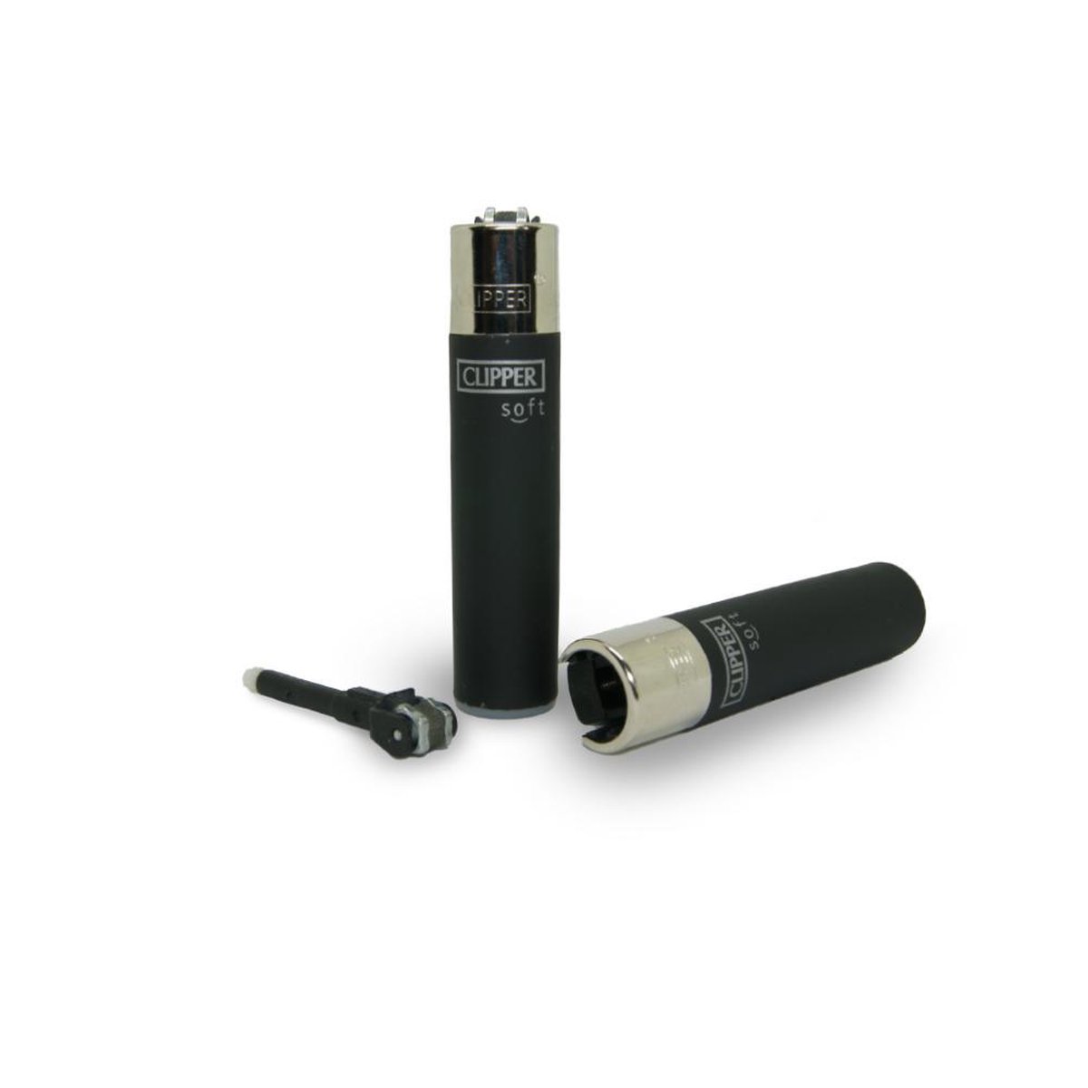 Clipper Classic Aansteker - Soft Touch Translucent | 4 stuks | bol.com