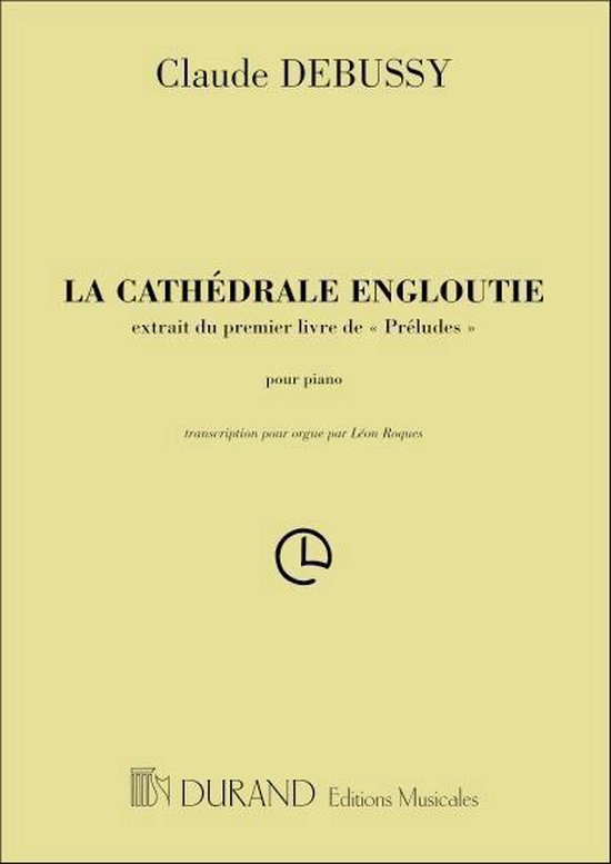 La Cathedrale Engloutie Transcritpion Pour Orgue, Claude Debussy | 9790044012657 | Boeken | bol