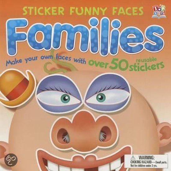 Families - Sticker Funny Faces | 9781849565608 | Boeken | bol