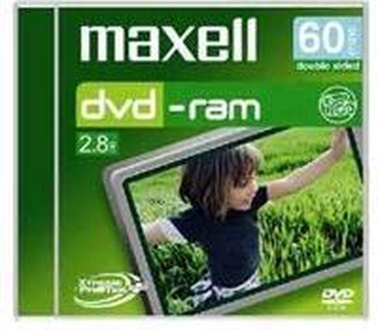 Maxell DVD-RAM 2.8 GB 60 MIN Double Sided | bol