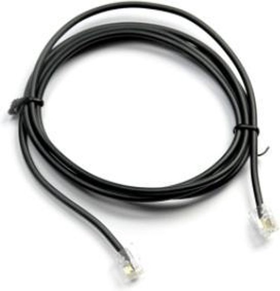Konftel 900102139 telefoonkabel 6 m Zwart | bol.com