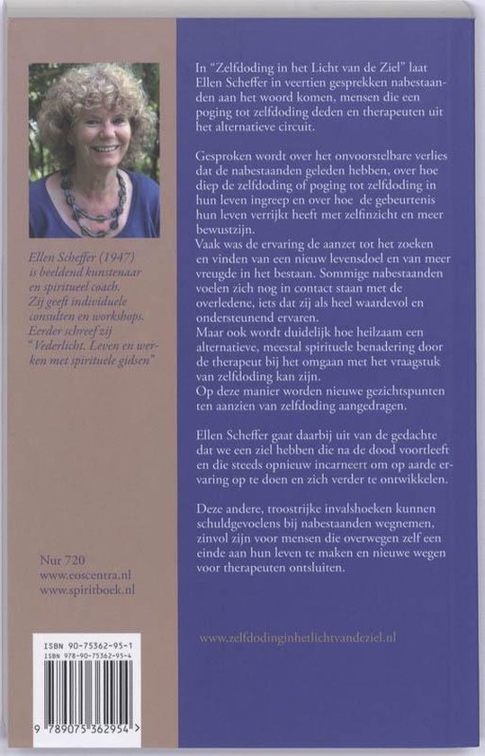 Spiritboek - Zelfdoding in het licht van de ziel, Ellen Scheffer ...