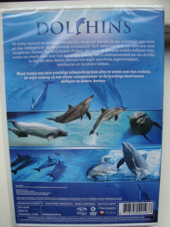 Documentary - Dolphins (Dvd) | Dvd's | bol