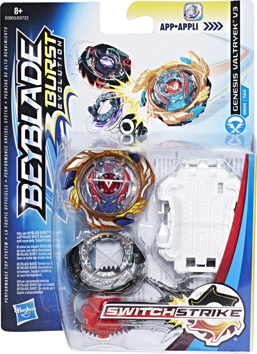Beyblade Burst Evolution SwitchStrike Starter Pack Genesis Valtryek V3 ...