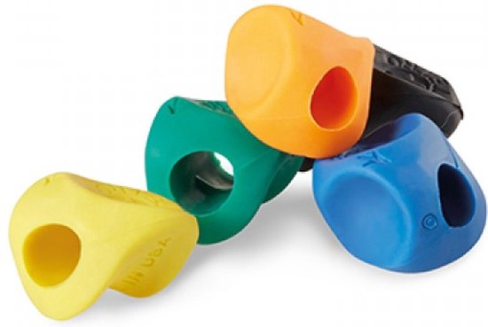 Vitility potloodgrip Pinch pencil grip Zwart, Blauw, Groen, Oranje ...