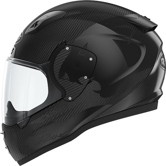 ROOF RO200 Carbon Panther Zwart Integraalhelm - Maat SM - Helm | bol.com