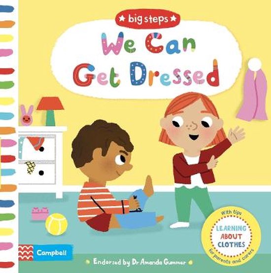 We Can Get Dressed Putting on My Clothes Big Steps, Campbell Books ...