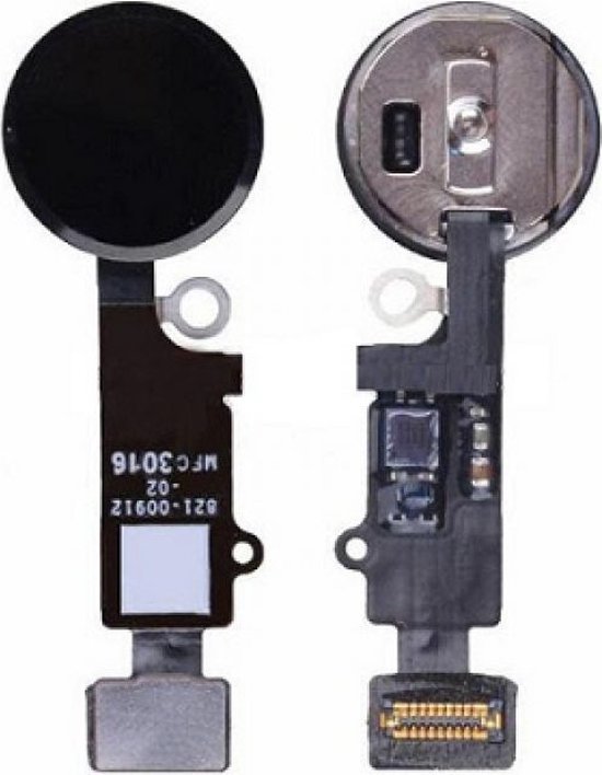 Home button met Flex Kabel voor Apple iPhone 7, 7 plus, 8, 8 plus zwart ...