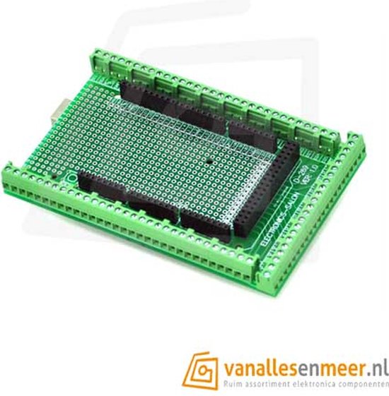 Arduino MEGA screw shield Gesoldeerd | bol