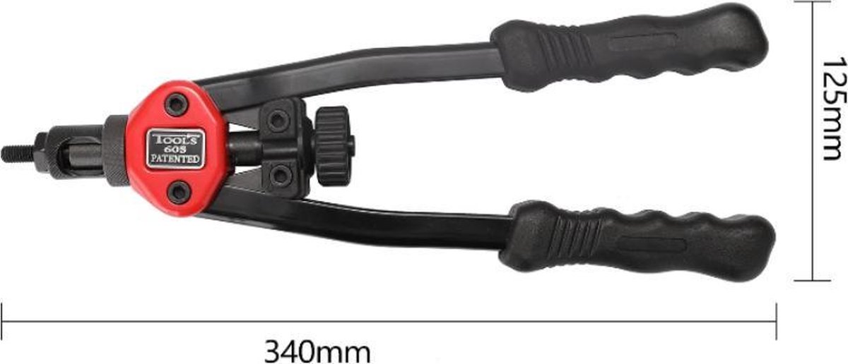 Handmatige Klinkhamer Tool - Klink Pistool - Hand Klinknagel - Moer ...