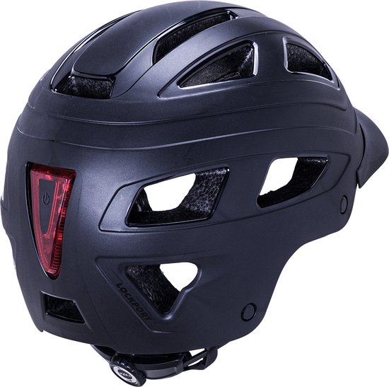 Kali Cruz Trendy Urban Fietshelm Matzwart, Maat L/XL met GRATIS ...