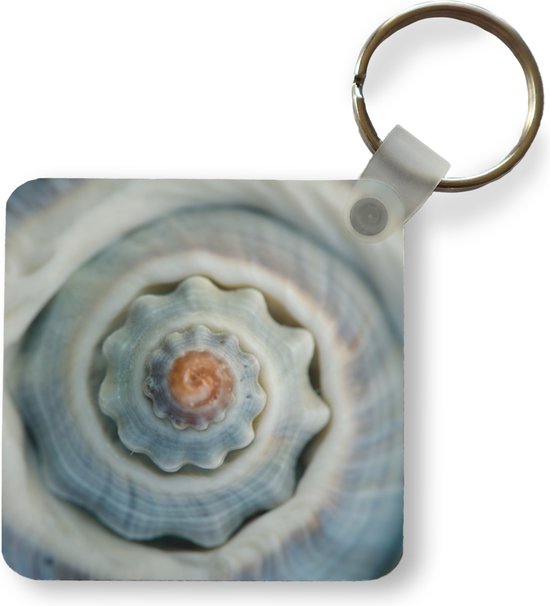 Sleutelhanger - Schelp - Spiraal - Zee - Plastic - Rond ...