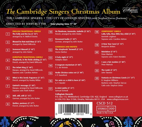 Christmas Album Vol 2 (CD), John Rutter | Muziek | bol