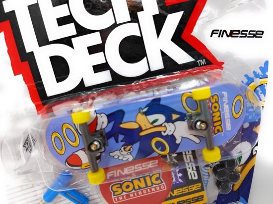 Tech Deck Single Board Series Sonic Blue | bol