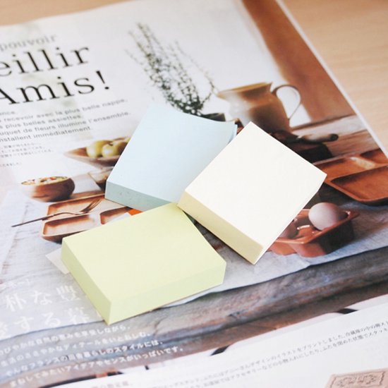 Stick'n kleine sticky notes - 38x51mm - pastel geel - 3 stuks - 100 ...