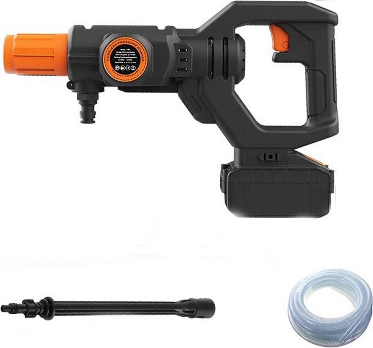 Rainal Hogedrukreiniger - Hogedrukspuit - Auto/Tuin/Muur/Hout ...