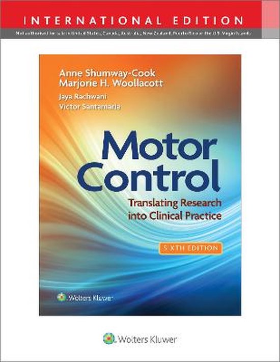 Motor Control | 9781975158309 | Anne Shumway-Cook | Boeken | bol.com