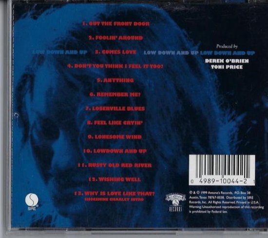 Lowdown & Up, Toni Price | CD (album) | Muziek | bol