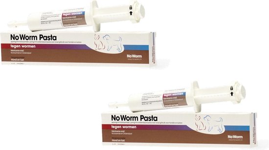 No Worm Pasta Hond En Kat - Anti wormenmiddel - 2 x 10 ml Alle ...