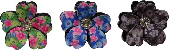 Jessidress® Haarklem Kleine Haarclips Haarklemmen - Groen/Blauw/Grijs | bol