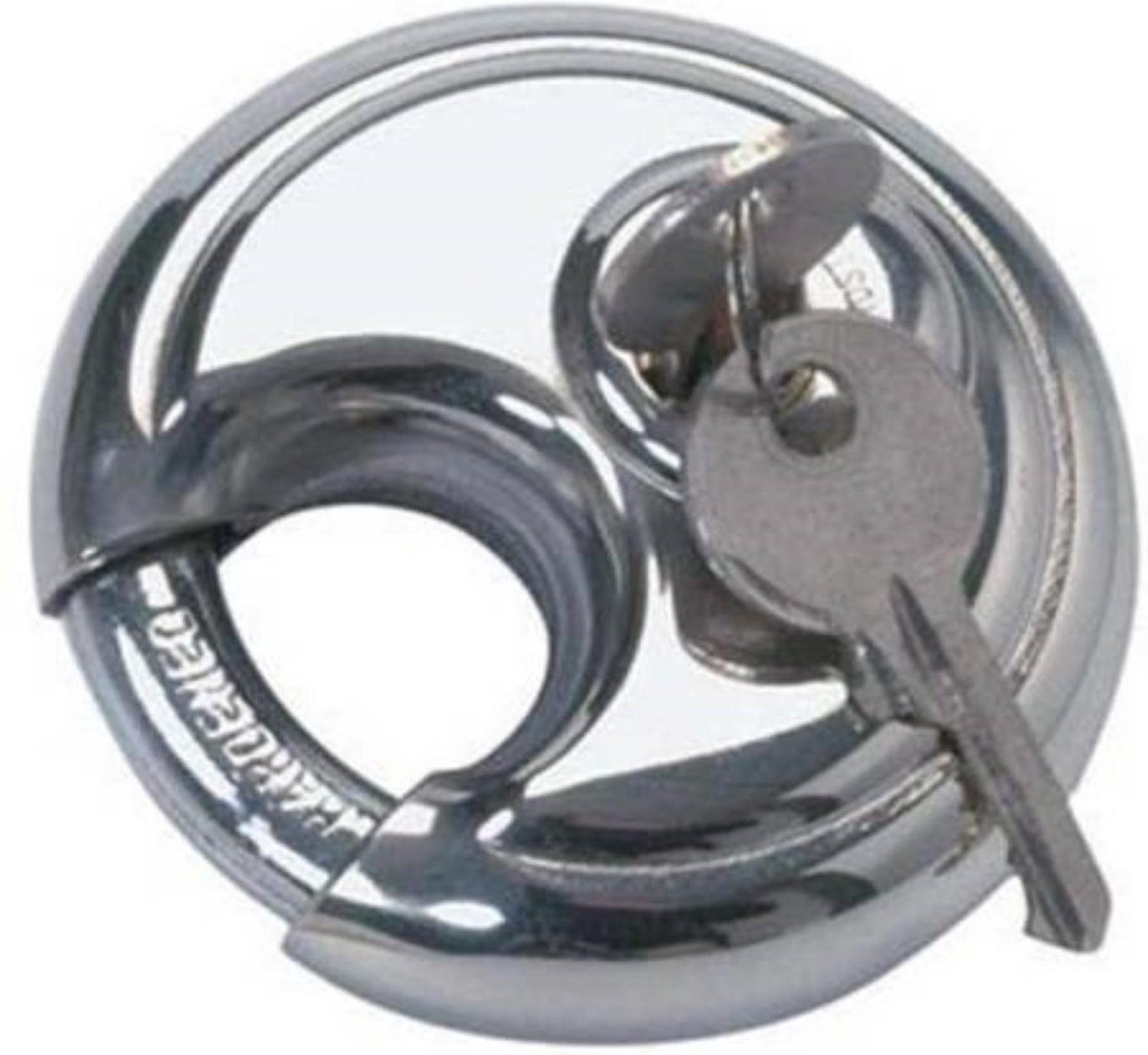 Stahlex Discus Slot - RVS - Ø 70 mm - 2 Sleutels | bol.com