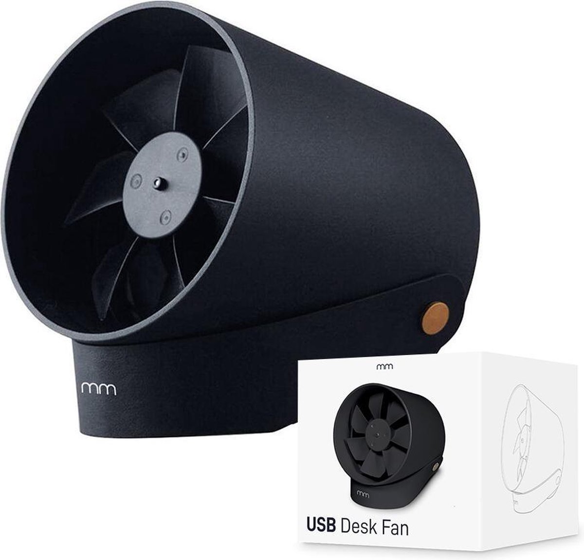 MikaMax USB Ventilator - Mini Ventilator - Bureau Aircooler - Twee ...