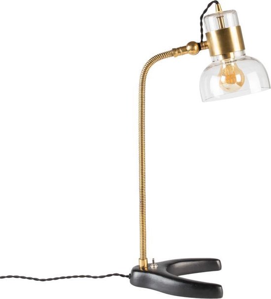 Dutchbone Neville Tafellamp/ Bureaulamp - Goud | bol