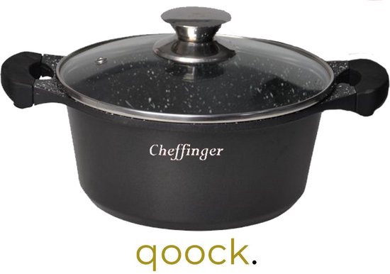 CF Cooking | Black Line Pannenset | 16 Delig | Midnight Black | Alle ...
