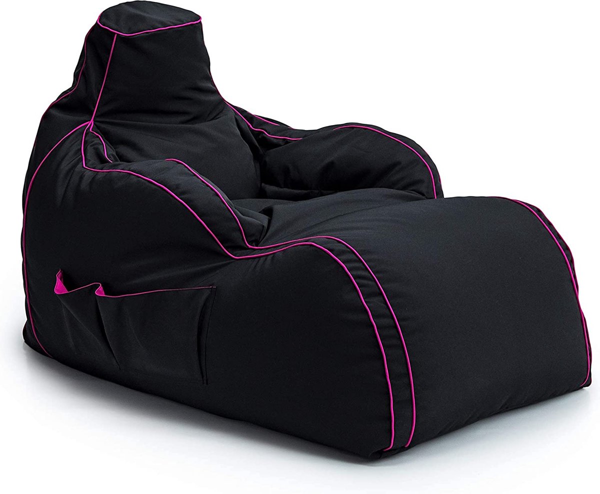 c90 - Luxe Gaming Zitzak - Beanbag - Ligstoel - Zijvakken Controller ...