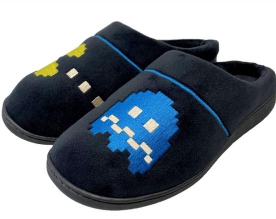 Pac-Man - Black Slippers | bol