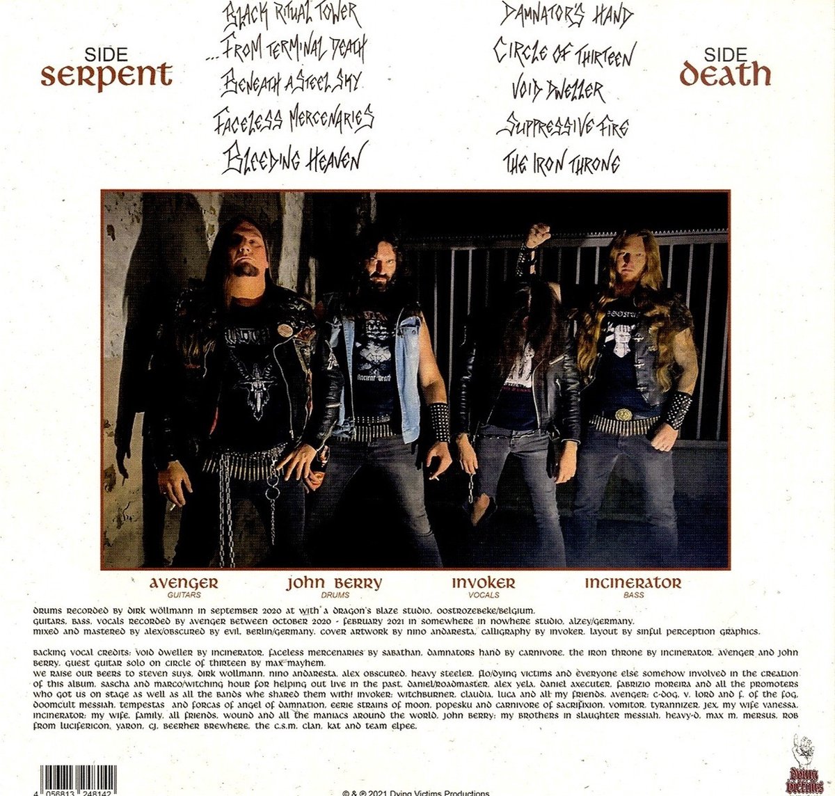 Nocturnal - Serpent Death (LP), Nocturnal | Muziek | bol.com