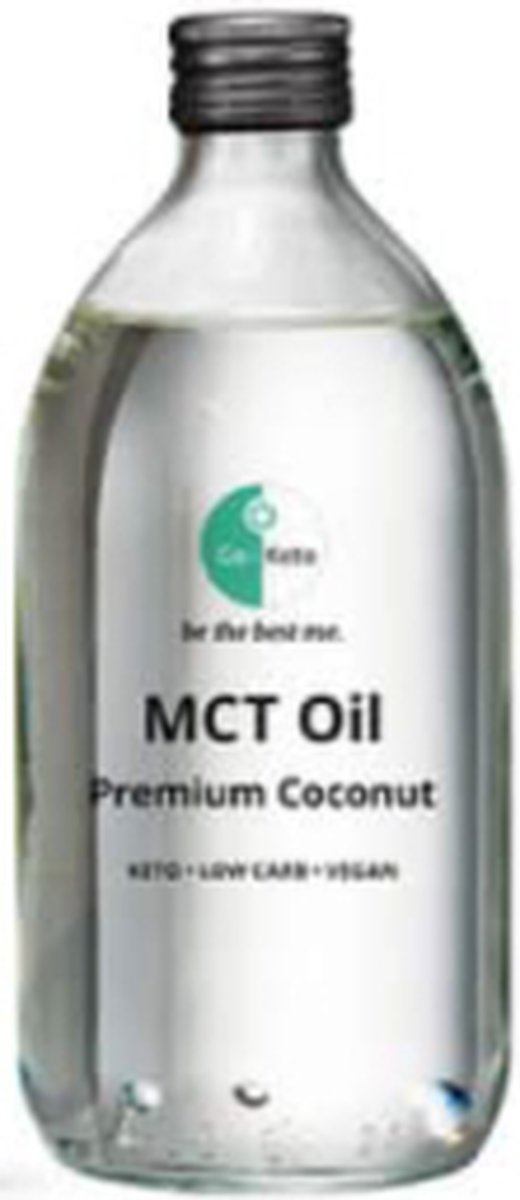 MCT Olie Keto Premium Kokos C8/C10 Go-Keto 500ml | bol.com