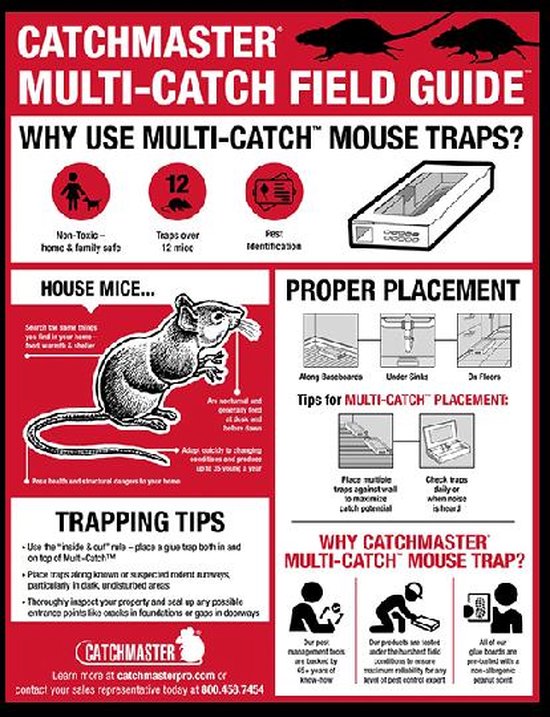 Catchmaster Multi-Catch Muizenval - Metaal | bol