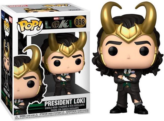 Marvel Loki Pop Vinyl - President Loki - Funko | bol