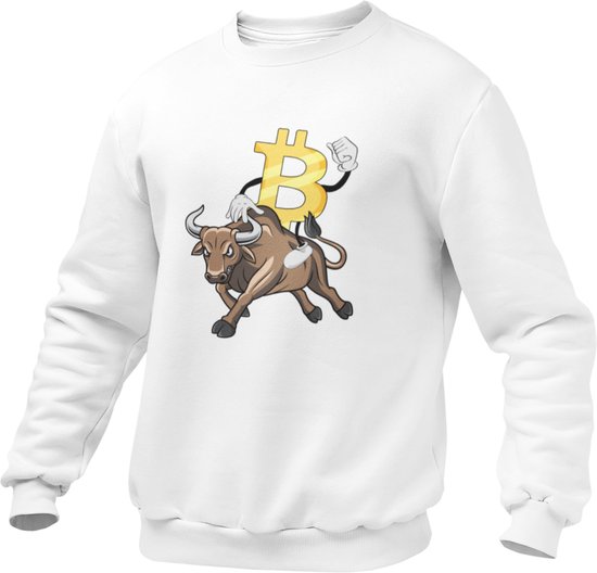 Crypto Kleding - Bitcoin Bull #1 - Trui/Sweater | bol