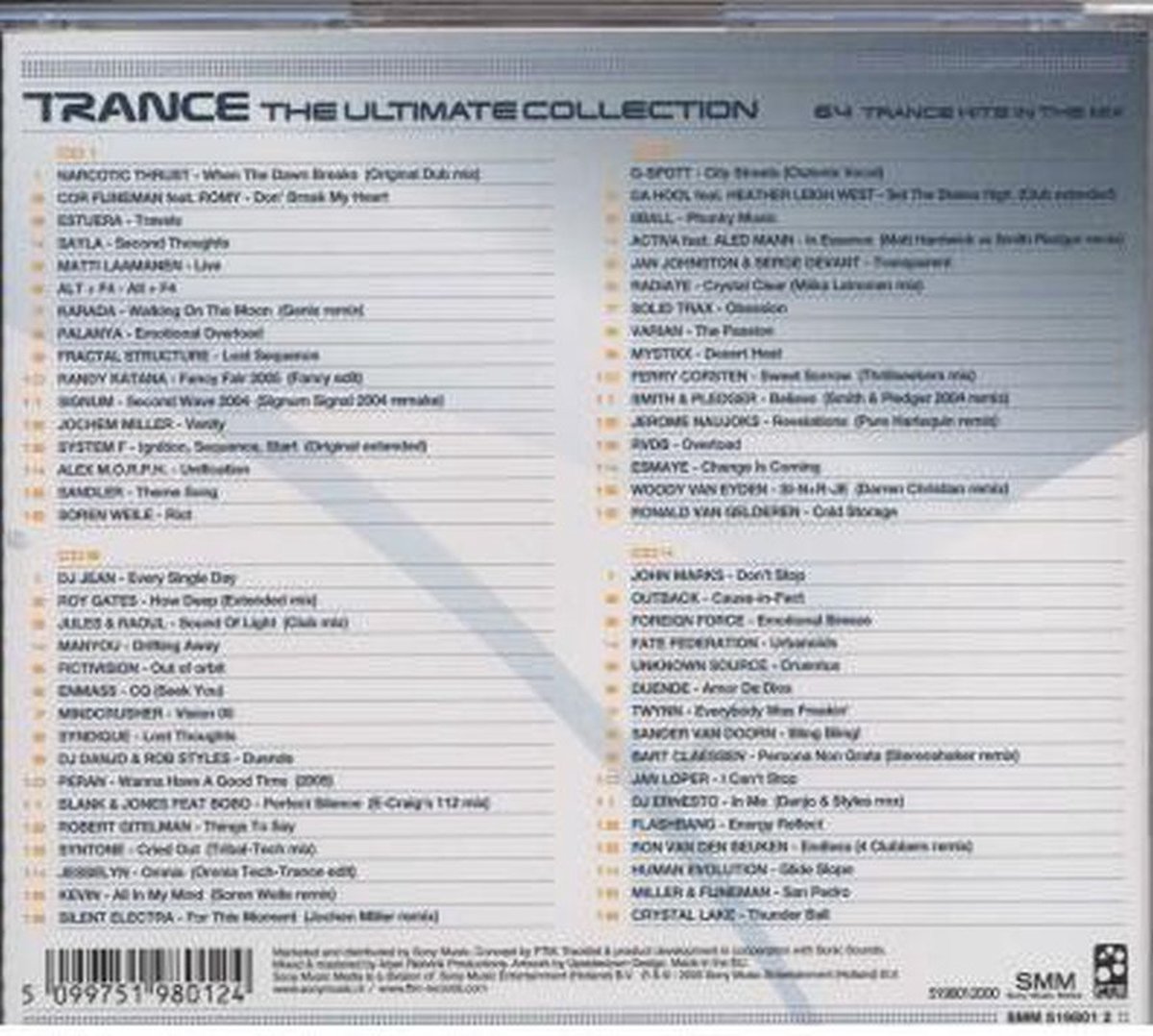 Trance The Ultimate Collection Vol., Various | CD (album) | Muziek ...