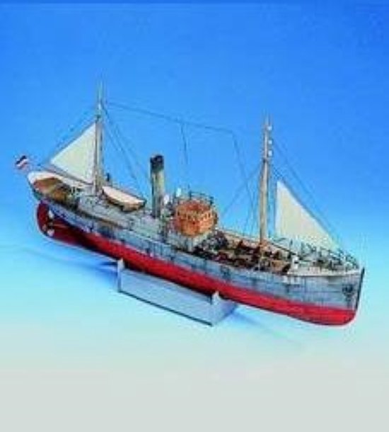 Kartonnen bouwplaat Viskotter "Consul Pust" 1:100 | bol.com