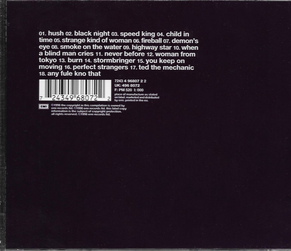 30: Very Best Of Deep Purple, Deep Purple | Muziek | bol