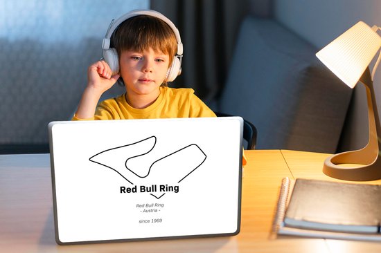 Laptop sticker - 13.3 inch - Red Bull Ring - Formule 1- Circuit - 31x22 ...