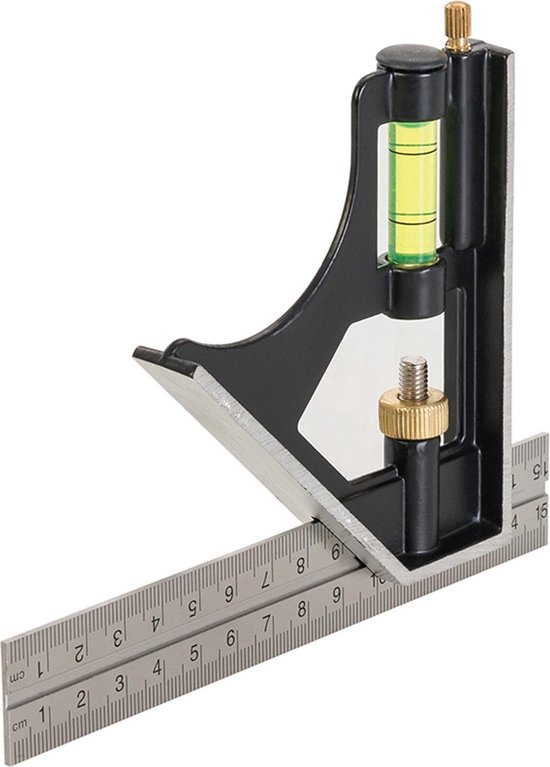 Silverline Combinatie winkelhaak 150 mm | bol