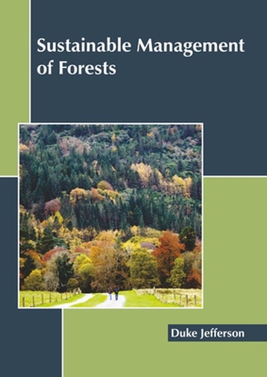 Sustainable Management of Forests | 9781641162739 | Boeken | bol