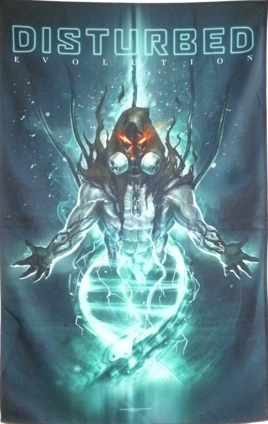 Disturbed Textiel Poster Flag Evolution Multicolours | bol